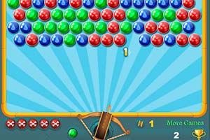 ⭐ PRYSKAJĄCE BAŃKI 2 - BUBBLE SHOOTER 2 - gra Kulki online
